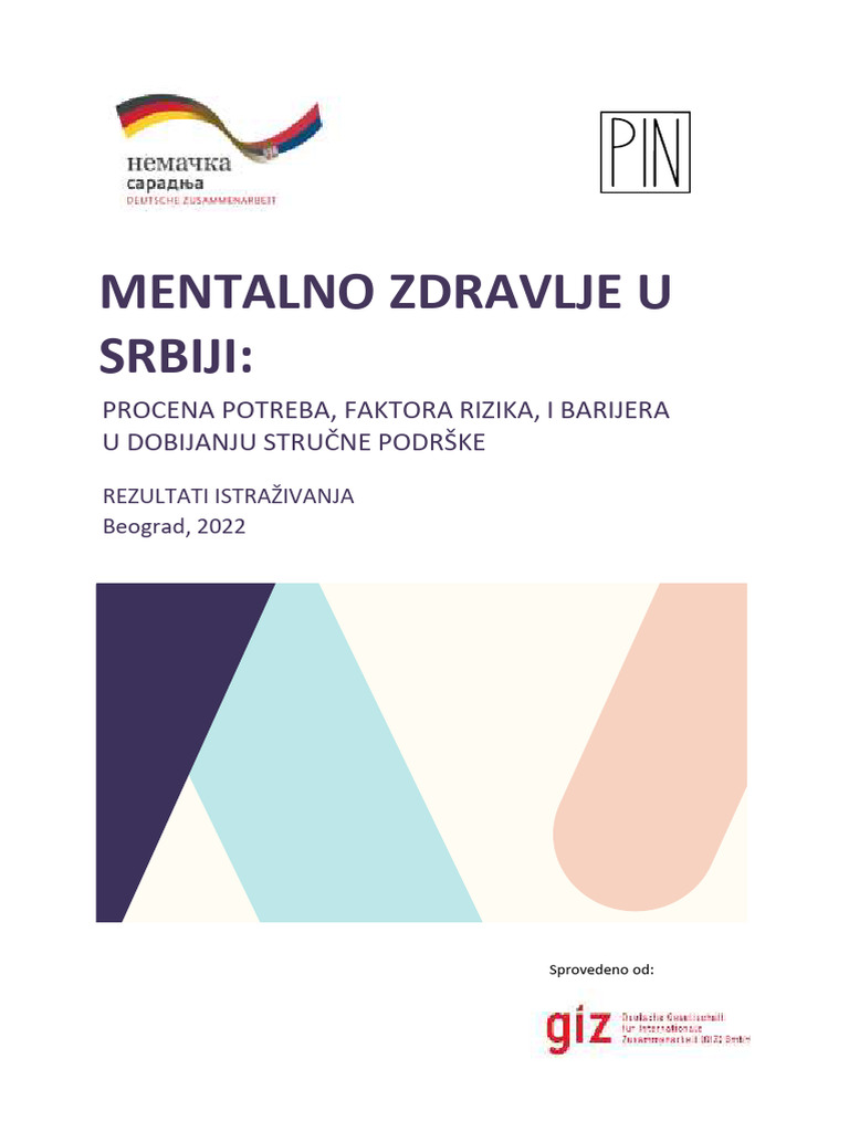 Procena Potreba Faktora Rizika I Barijera U Dobijanju Strucne Podrske | PDF
