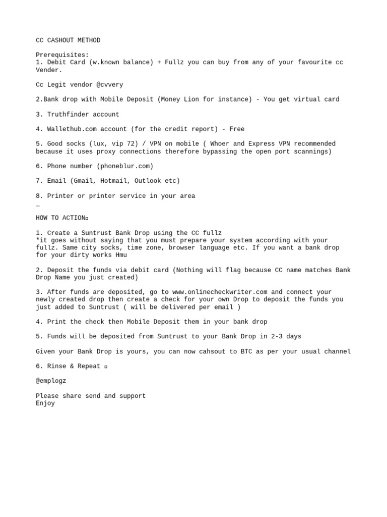 CC Cashout Method | PDF | Business | Finance & Money Management