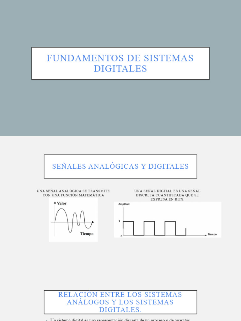 Fundamentos de Sistemas Digitales y Numéricos | PDF | Sustracción ...