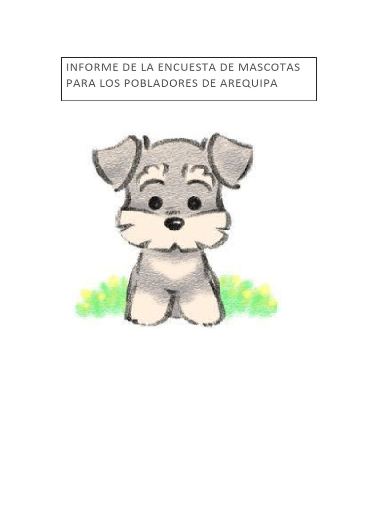 Satisfacción y Cuidados de Mascotas en Arequipa | PDF | Muestreo ...
