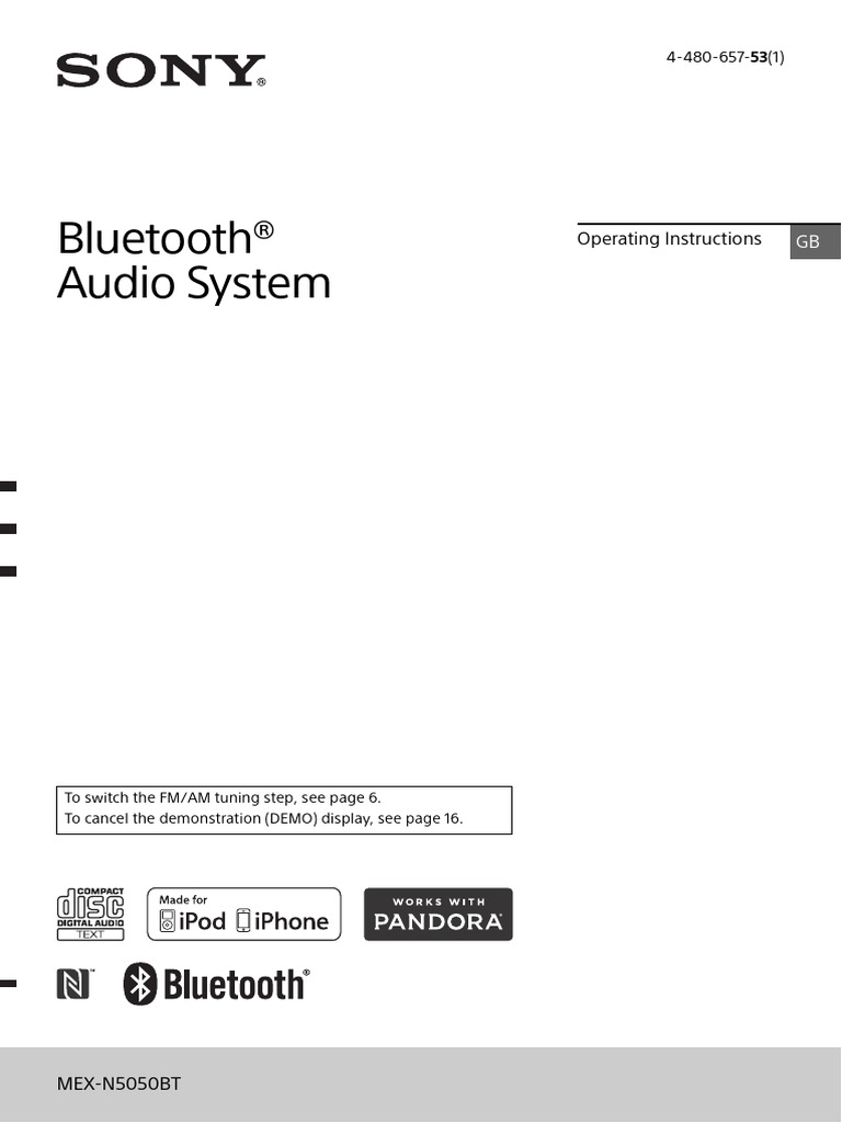 Bluetooth® Audio System: Operating Instructions | PDF | Smartphone ...