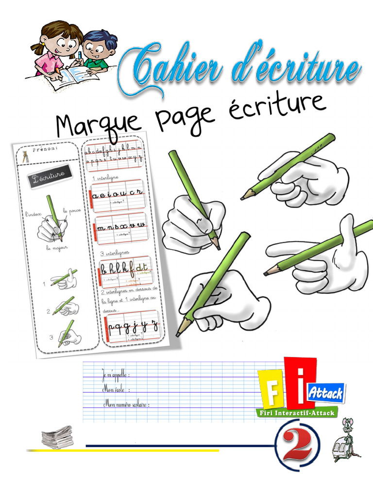 Cahier Décriture Pour 2ème Année-Qissmi - Com-1 | PDF