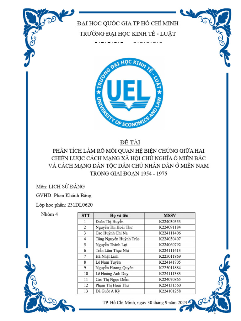 Lịch Sử Đảng CSVN | PDF