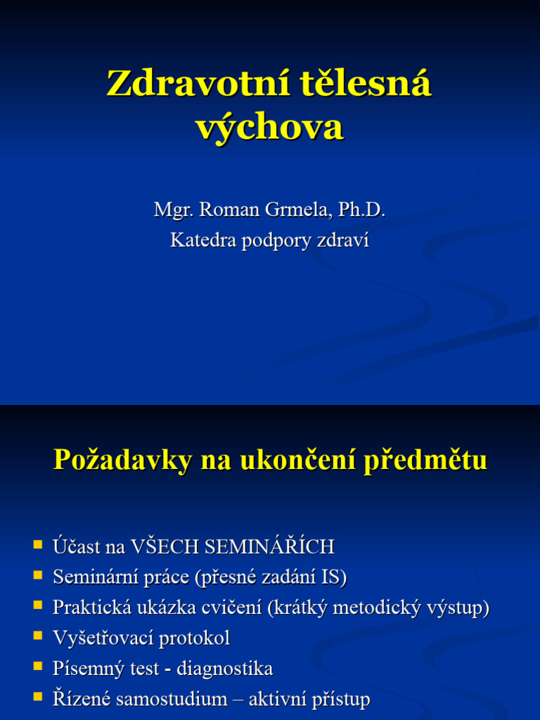 ZTV Prednaska 1 | PDF
