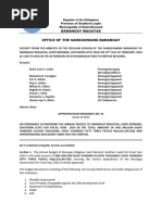 Annual Accomplishment BPOC | PDF