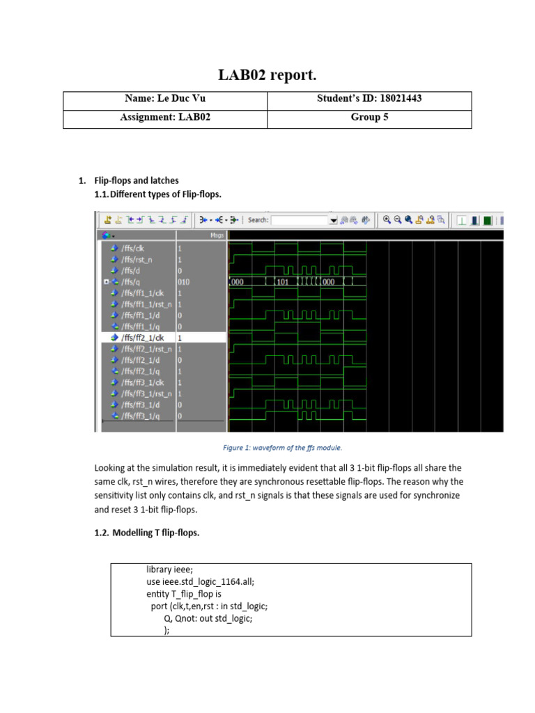 LAB02 Report | PDF | Electronic Circuits | Electrical Circuits