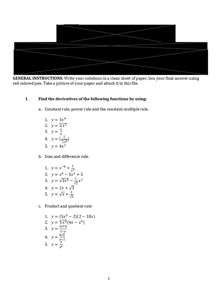 Basic Calculus Reviewer | PDF