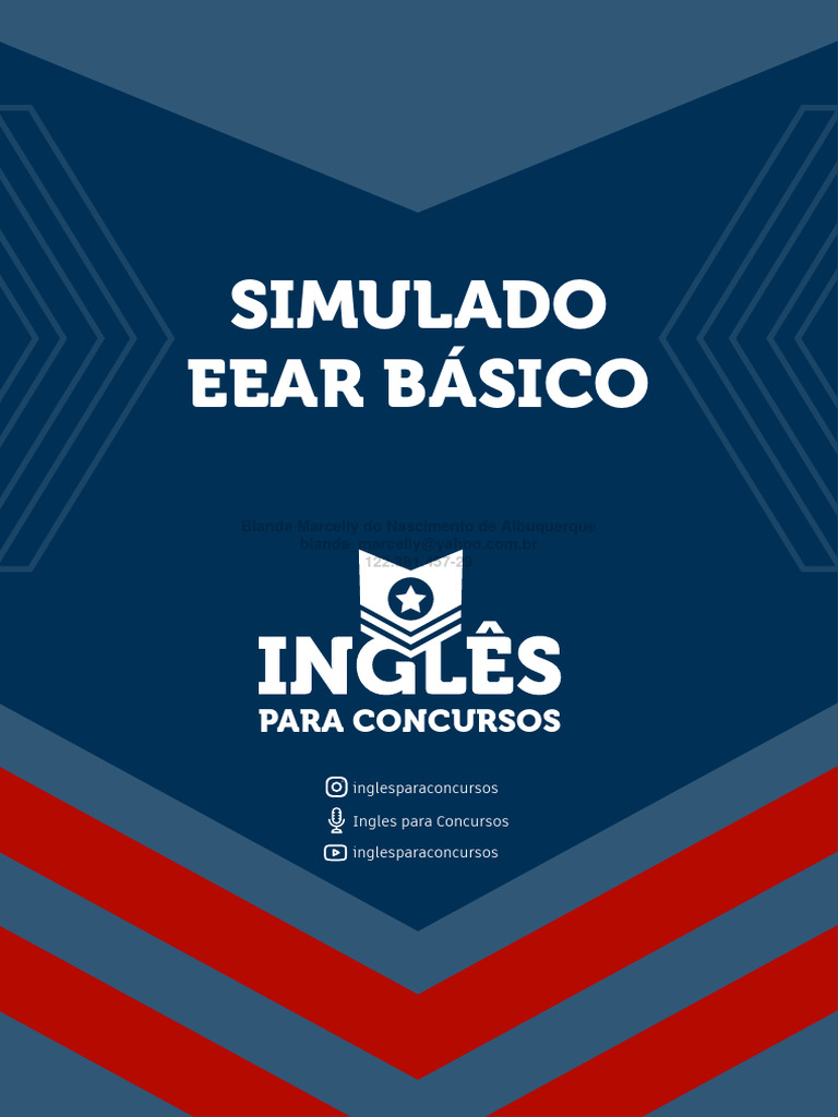 Simulado EEAR Básico - 01 | PDF | Galaxy | Adverb
