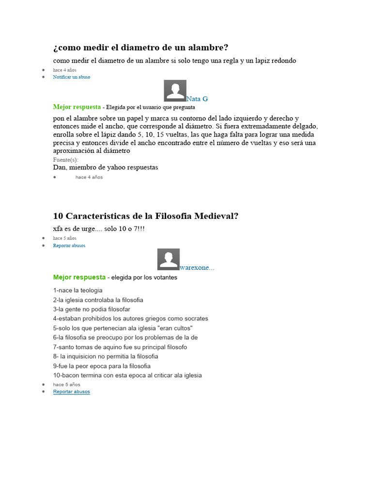 Como Medir El Diametro de Un Alambre | PDF