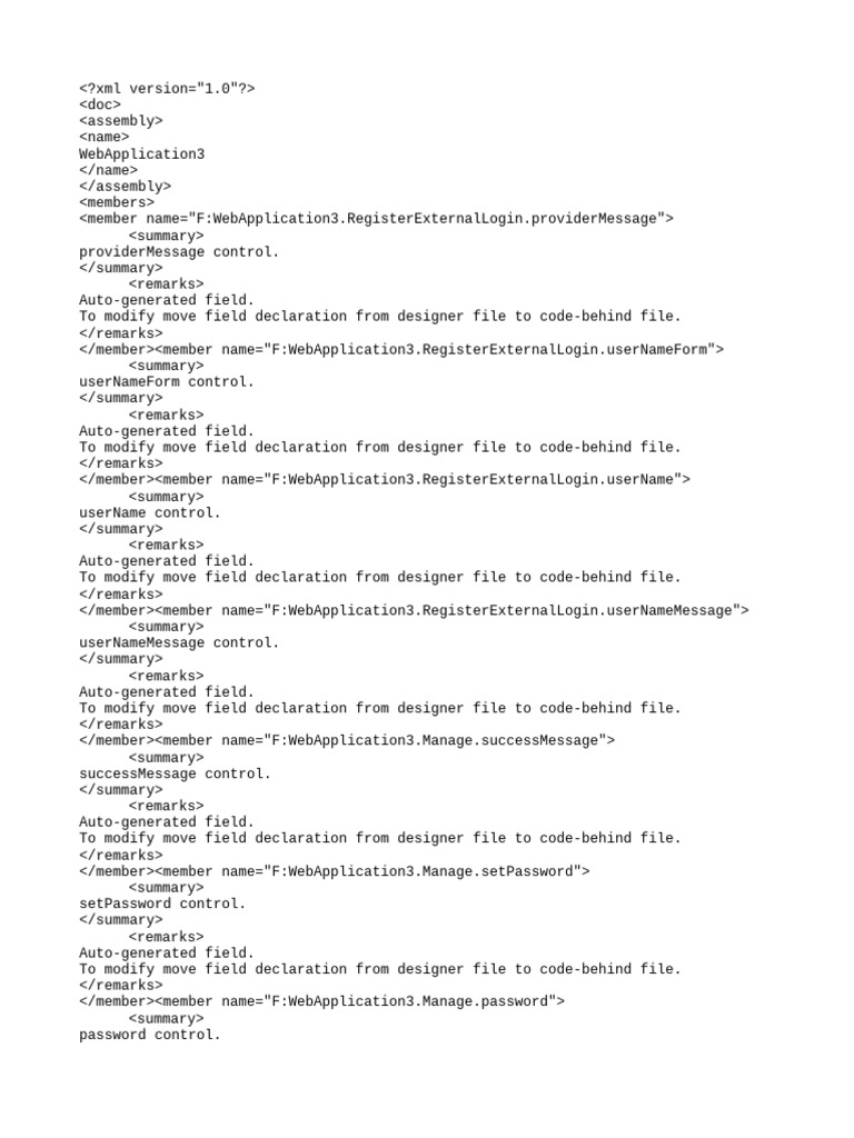 WebApplication3 | PDF | Computing | Computer Security