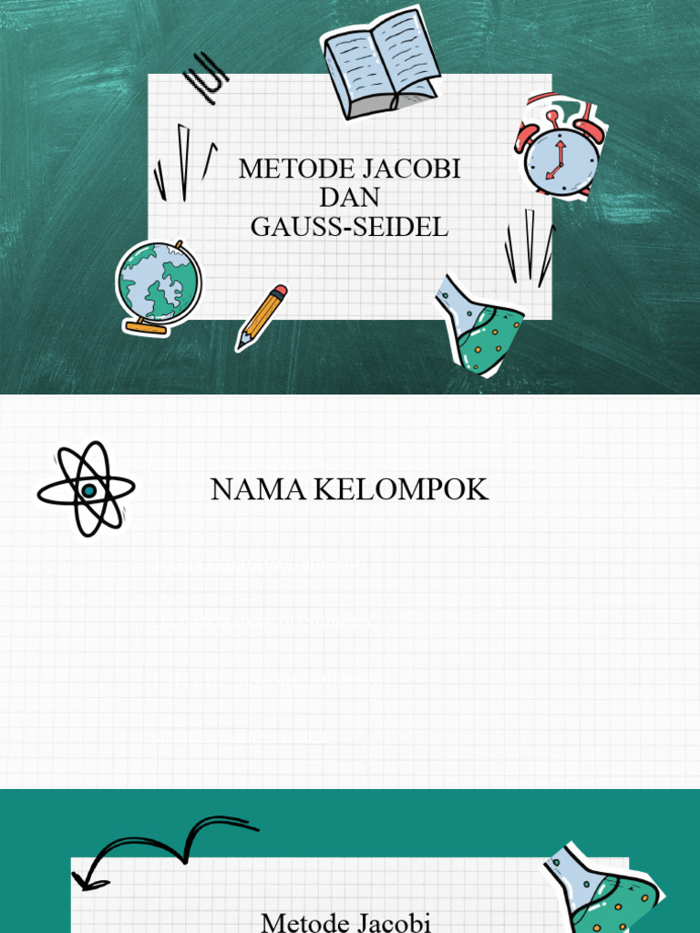 Metode Jacobi & Gauss Seidel | PDF | Komputer