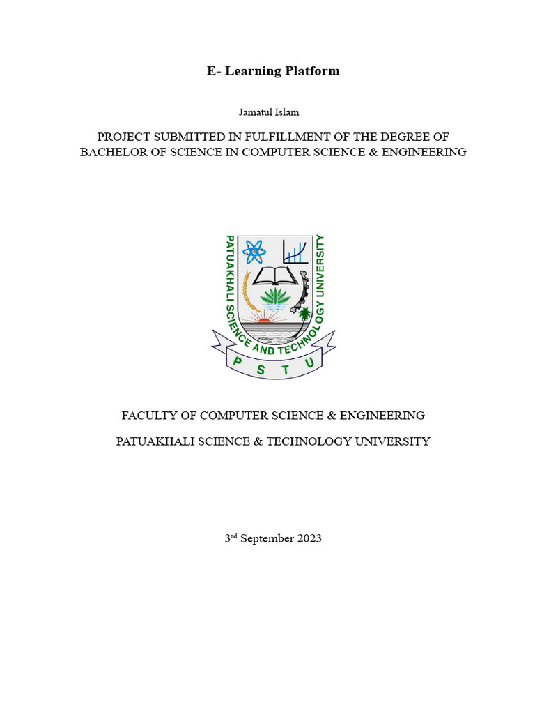 Final Report For Deffense | PDF | Educational Technology | Information ...