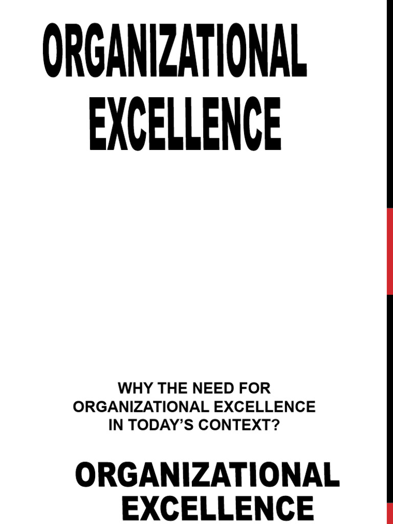 Organizational Excellence Roadmap Guide | PDF | Six Sigma | Leadership