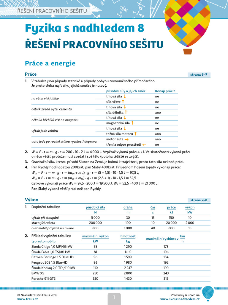 Skola S Nadhledem Fyzika Cviceni | PDF