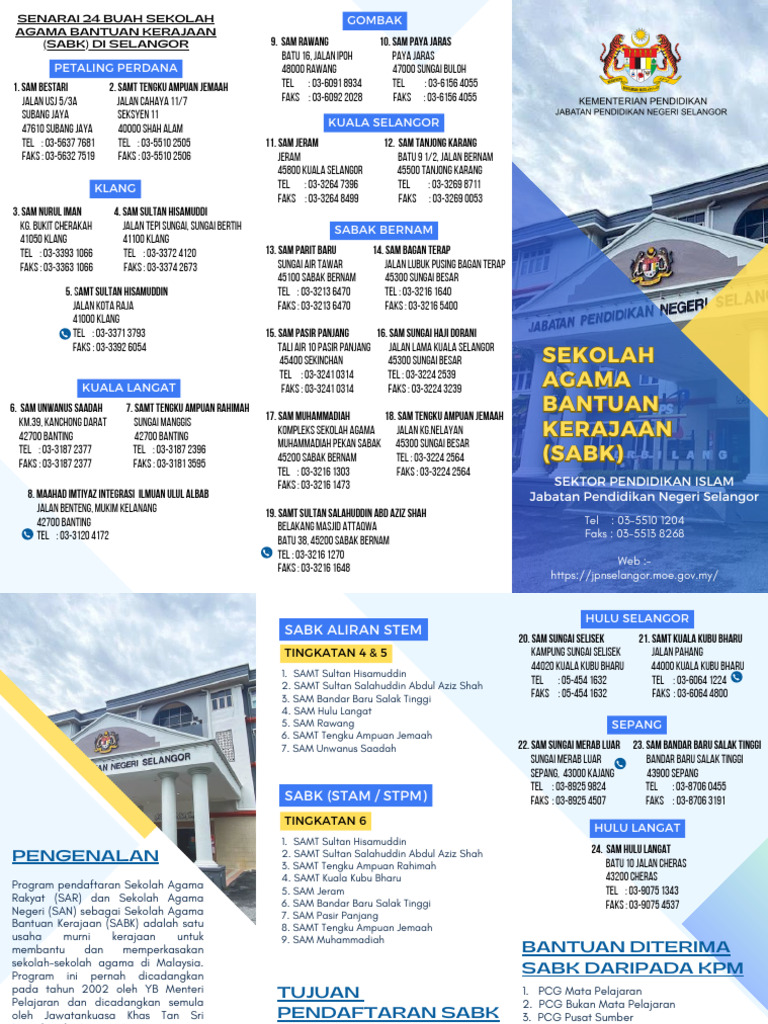 Pamplet - Sabk 2024 | PDF