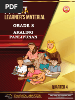 Bow-Ap8 2025-2026 - Matatag C | PDF