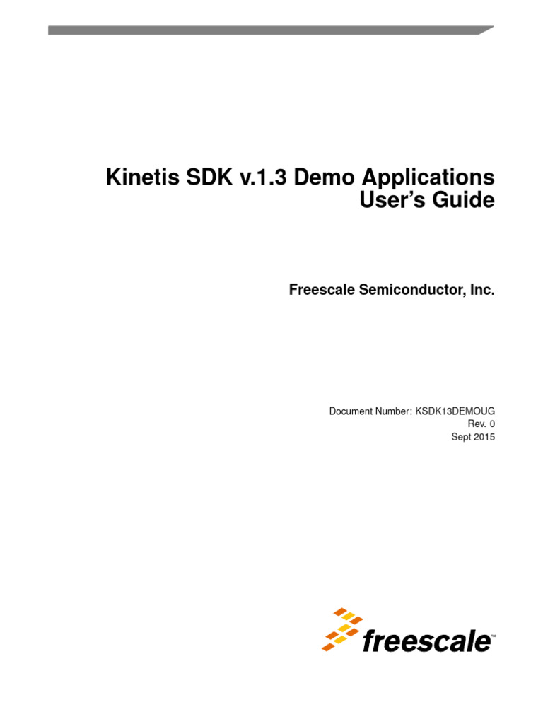 Kinetis SDK 1.3 Demo Apps Guide | PDF | Analog To Digital Converter ...