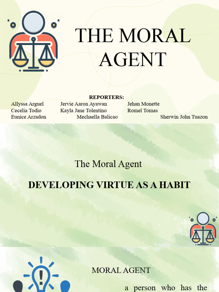 Group 2 The Moral Agent 2 | PDF | Morality | Behavioural Sciences