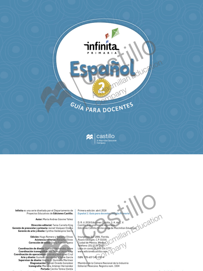 Guia - Esp2 Infinita Español | PDF | Evaluación | Educación primaria