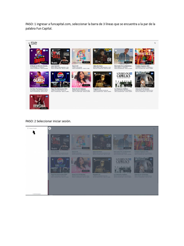 Como Ingresar A Funcapital | PDF