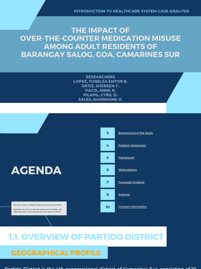 OTC Medication Misuse in Barangay Salog | PDF | Over The Counter Drug | Prescription Drugs