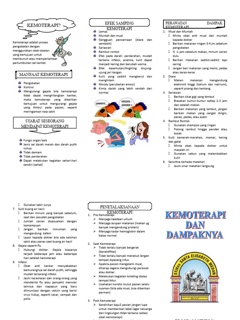 Leaflet Kemoterapi | PDF
