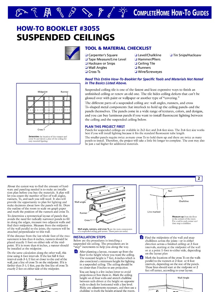 Suspended Ceilings | PDF