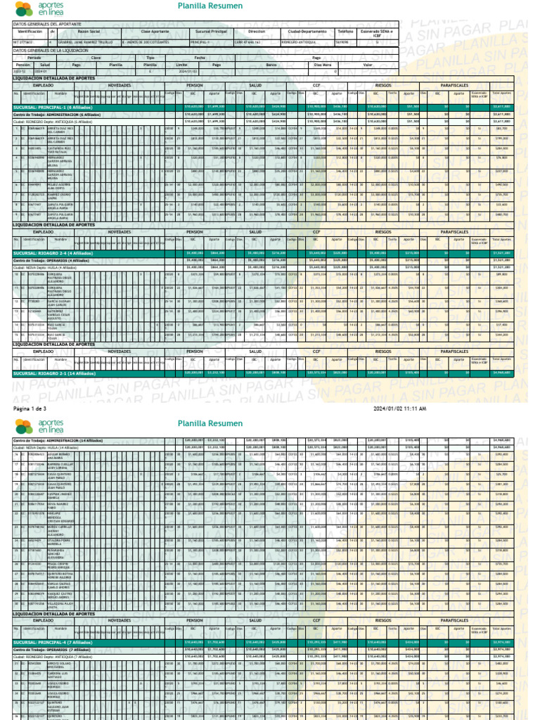 Mafars 191 | PDF | Servicios financieros | Pensión