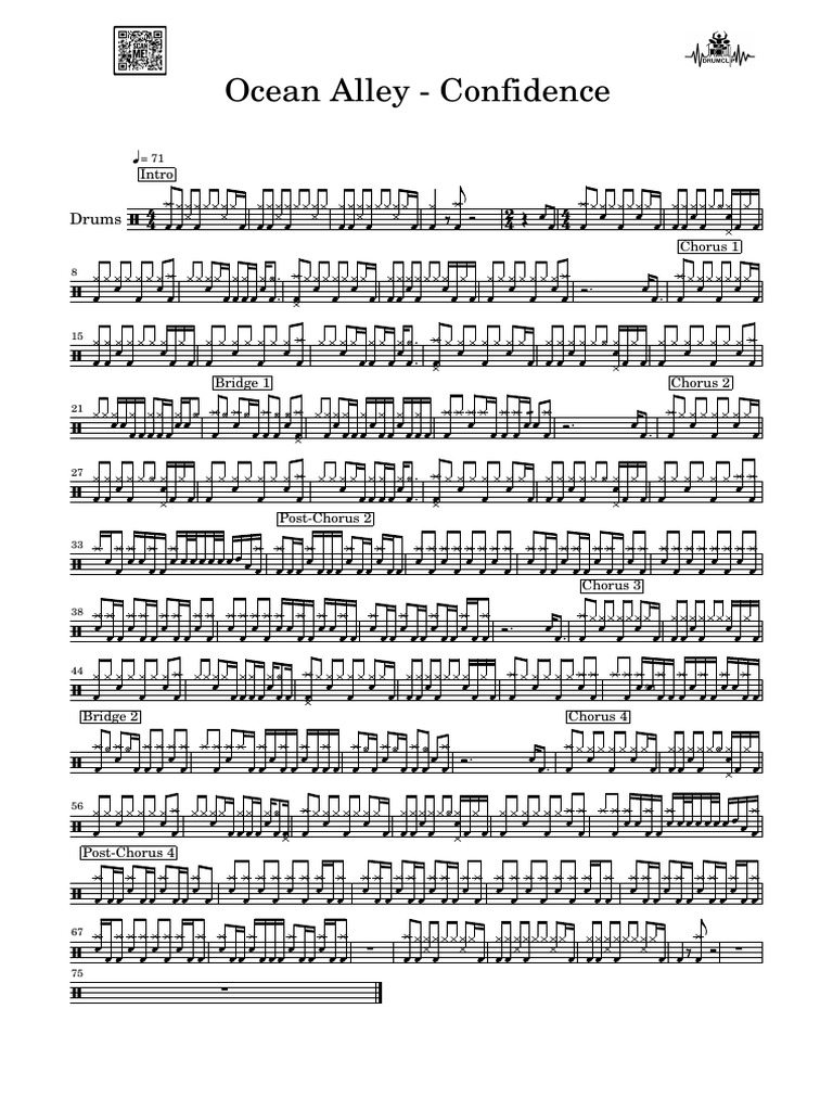 Ocean Alley - Confidence 1P | PDF