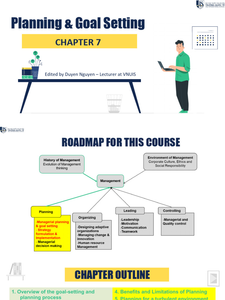 BOM - Chapter 7 - Edited by Duyen Nguyen | PDF | Goal | Goal Setting