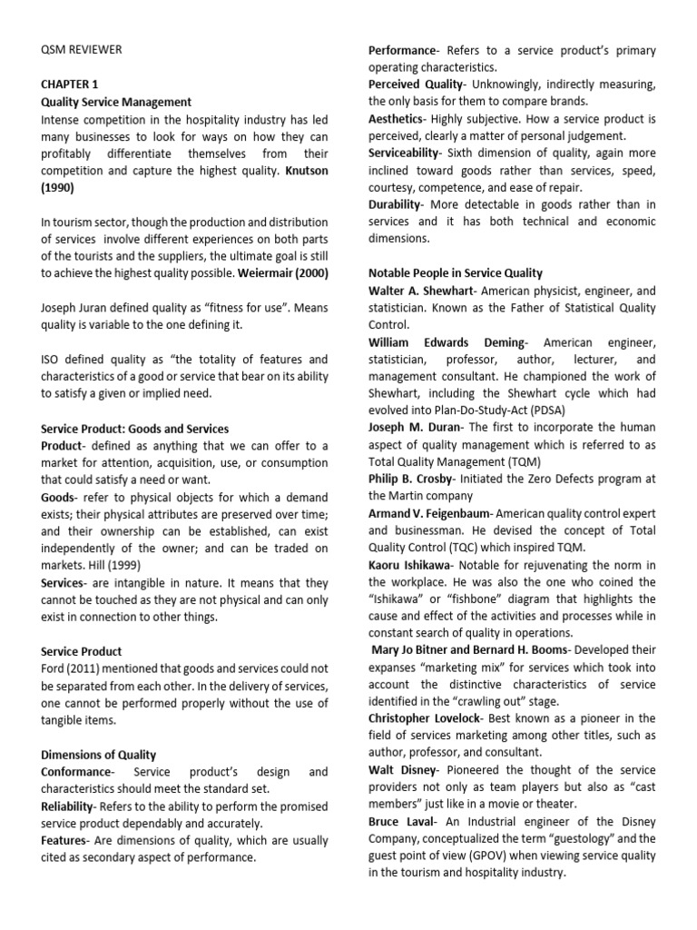 QSM Reviewer | PDF | Strategic Management | Recruitment