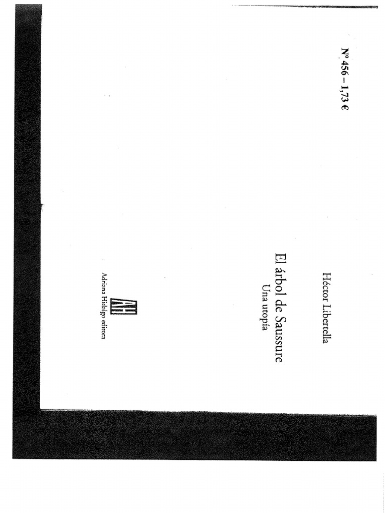 11.el Árbol de Saussure. Libertella | PDF