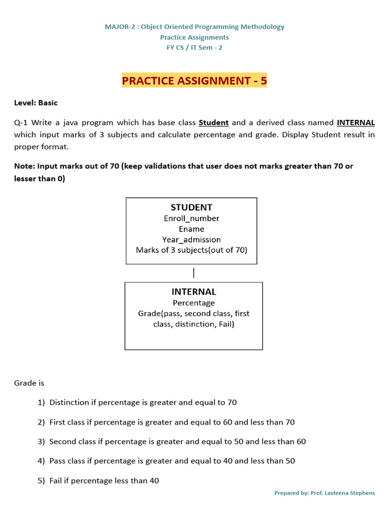 Oop PR | Download Free PDF | Method (Computer Programming) | Class (Computer Programming)
