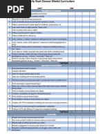 Early Start Denver Model Curriculum Checklist | PDF