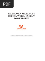 Manual de Word | PDF | Microsoft Word | Software