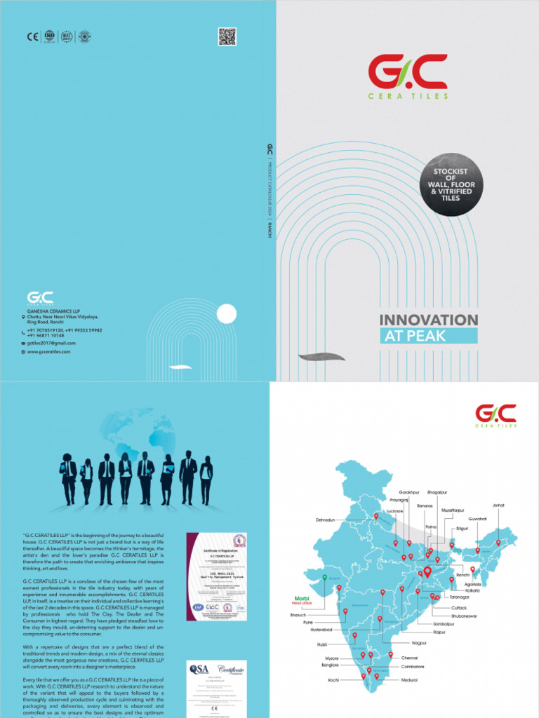 Gc Cera Tiles Ranchi Catalogue 2024 | PDF