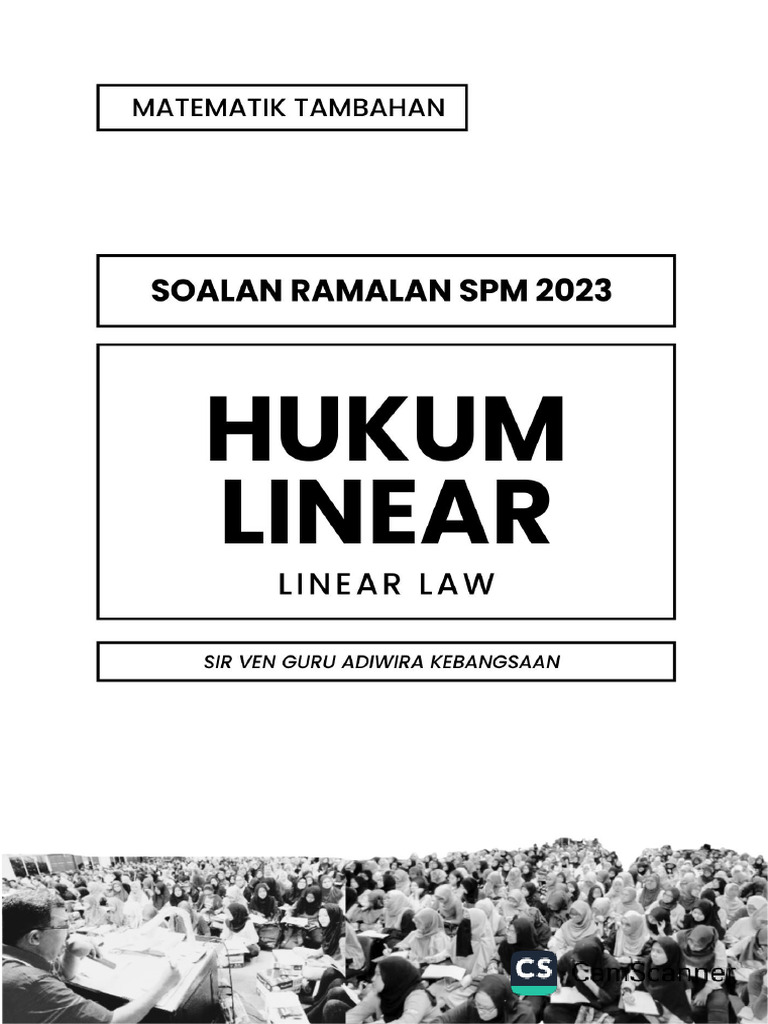 Hukum Linear 23 | PDF