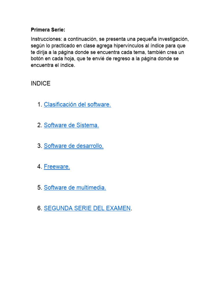 Exame 1ra Unidad | PDF