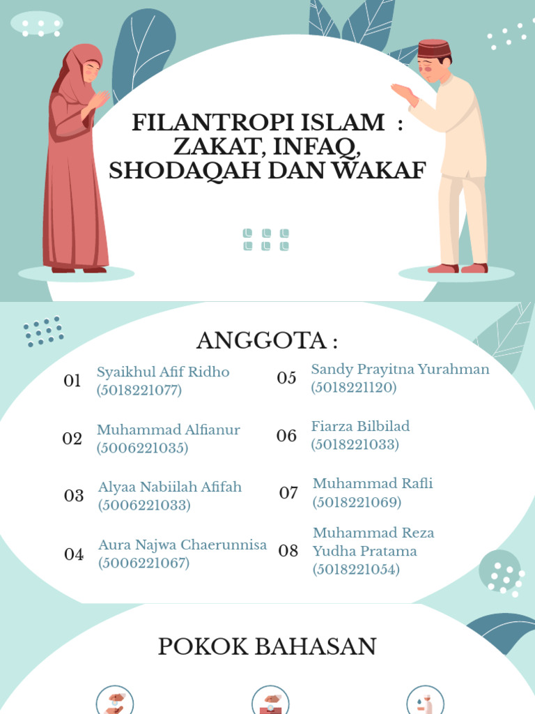 Filantropi Islam Zakat, Shodaqah Dan Wakaf | PDF