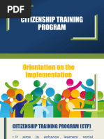 Citizenship Training Program 2023 2024 | PDF | Citizenship