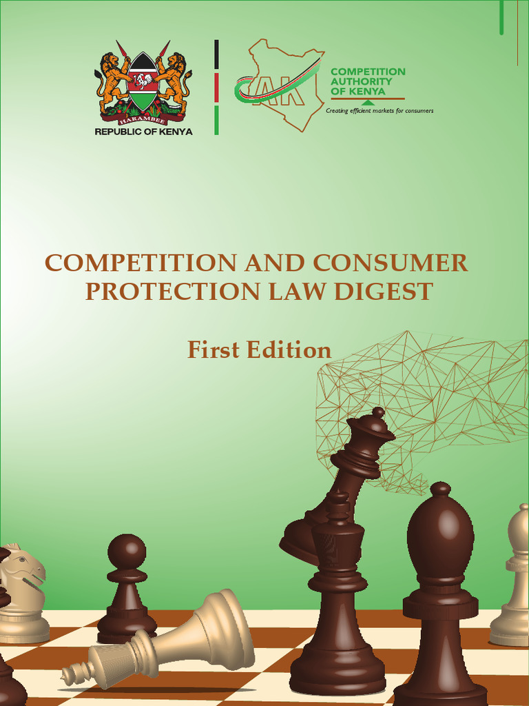Competition and Consumer Protection Digest | PDF | Competition Law ...