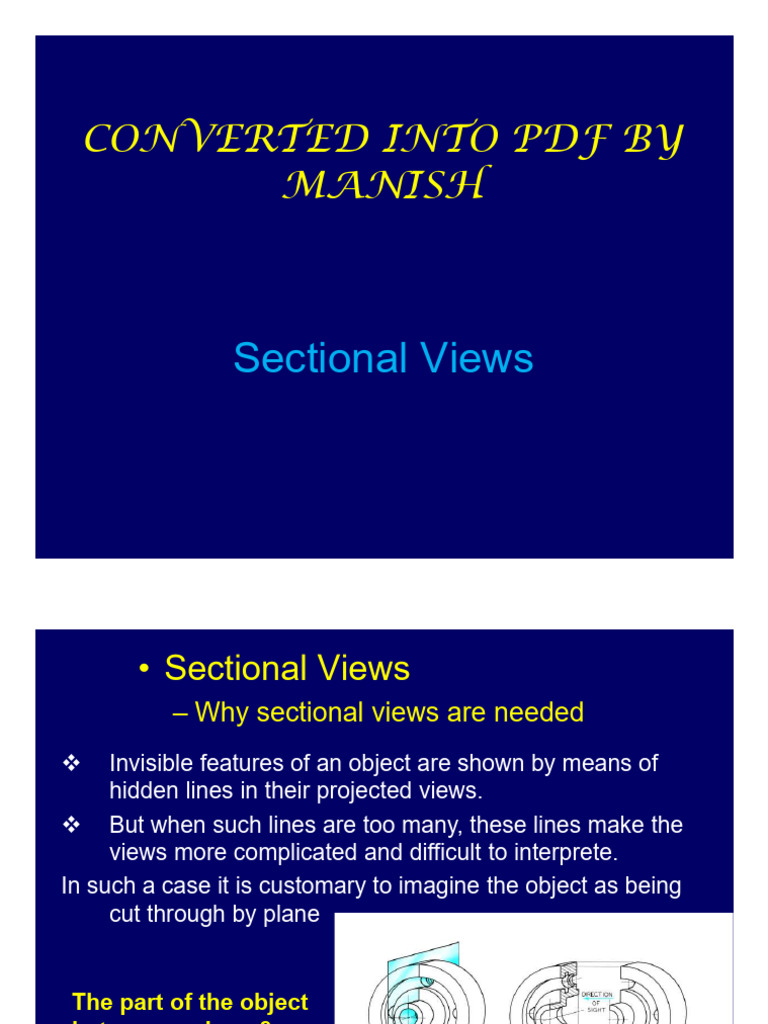 Sectional Views | PDF