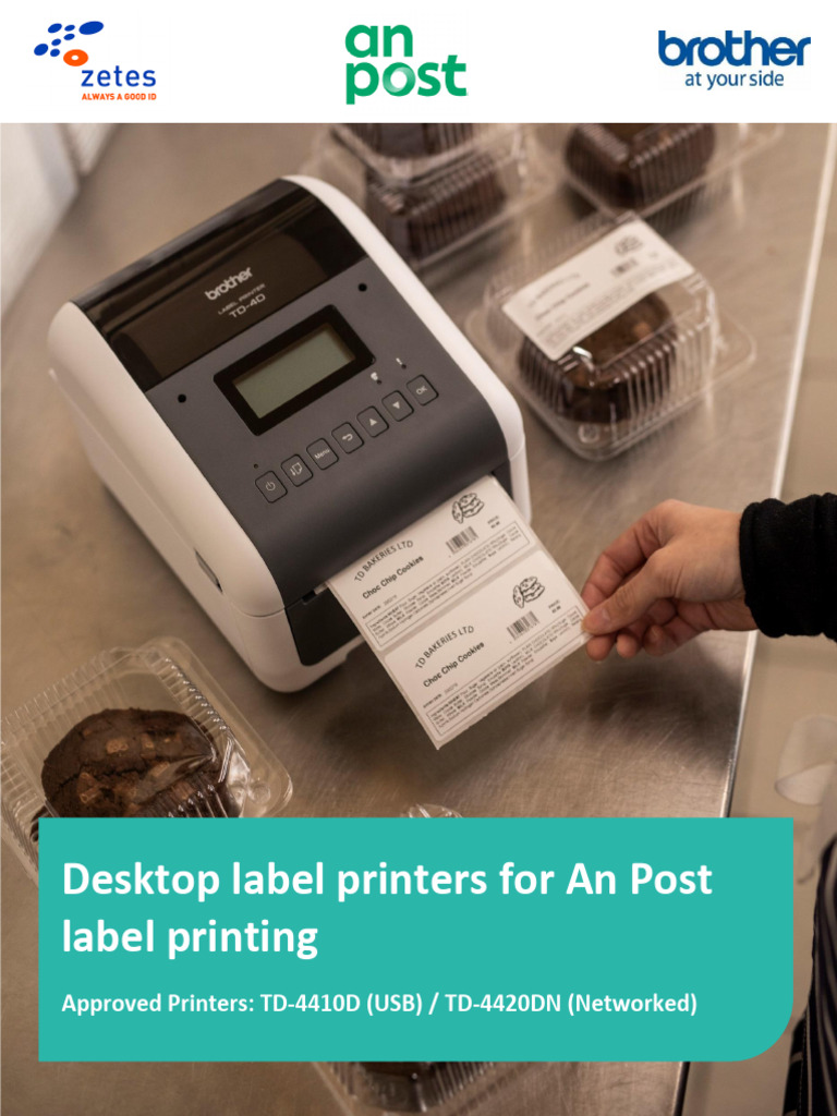 Professional 4" Direct Thermal Printer | PDF