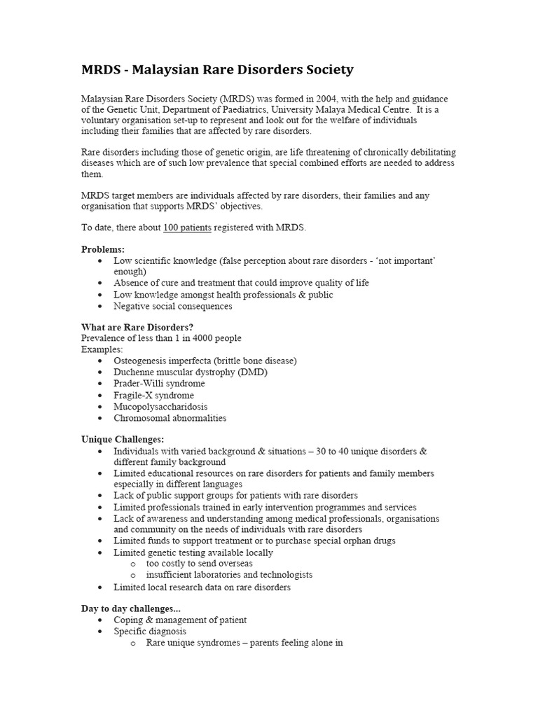 MRDS Info | PDF