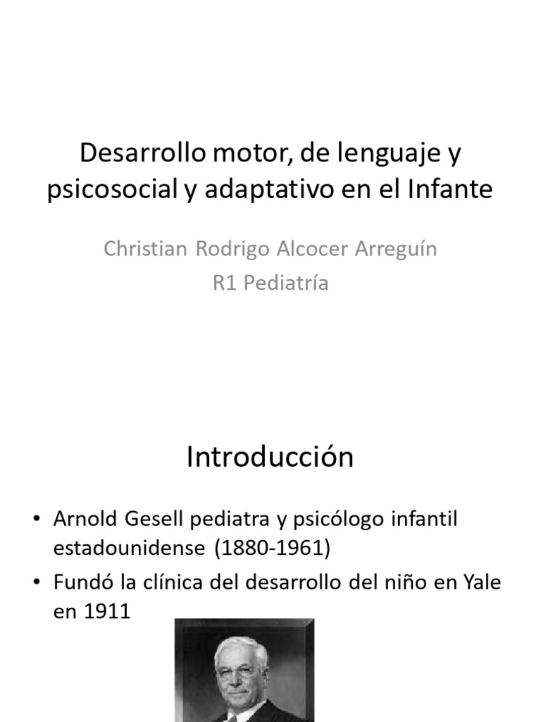 Gesell | PDF | Ciencias del comportamiento