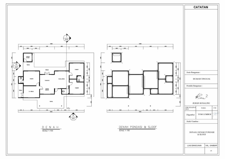 2 Denah Compressed | PDF