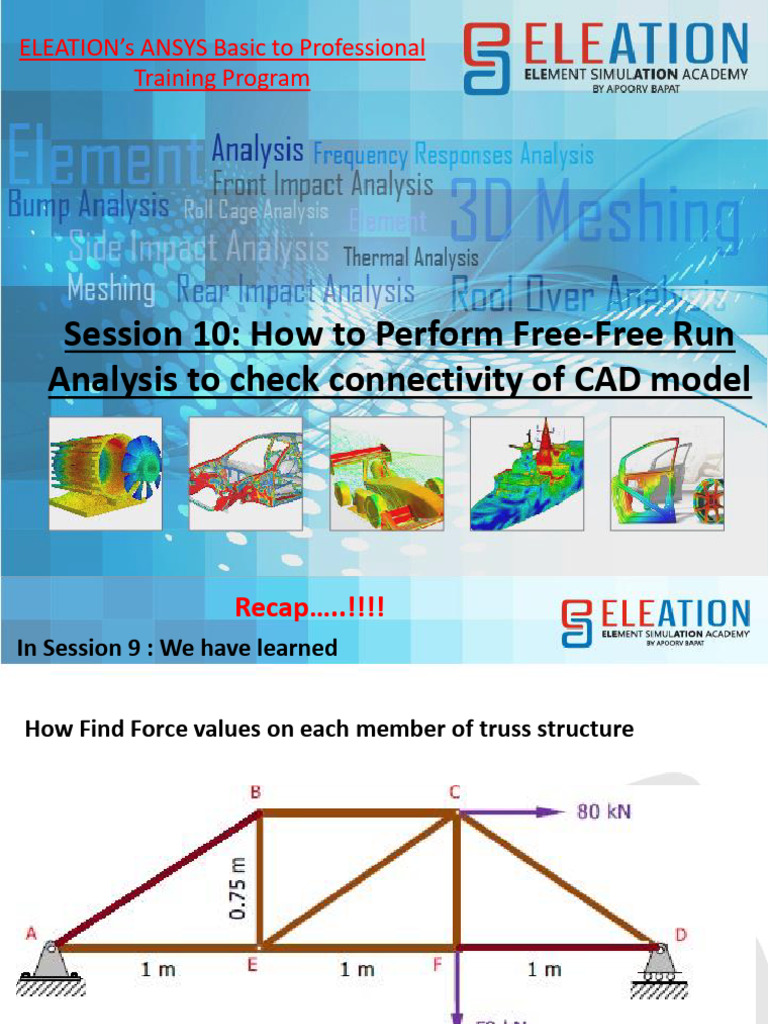 Session 10 Free-Free Run | PDF | Applied Mathematics