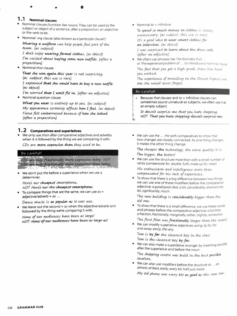 Grammar hub (1) | PDF