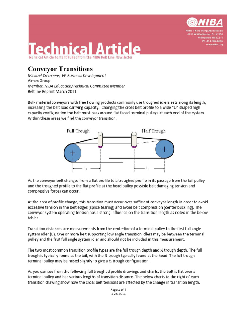 Belt Transition | PDF | Belt (Mechanical) | Mechanical Engineering