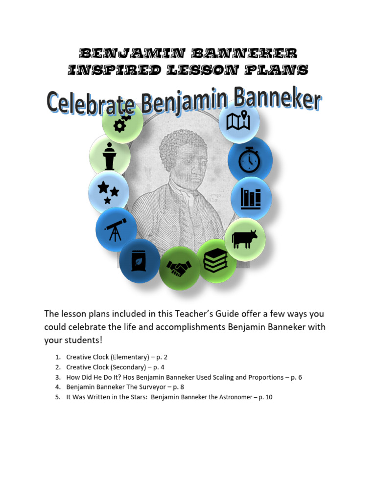 Benjamin Banneker Lessons | Download Free PDF | Surveying | Washington